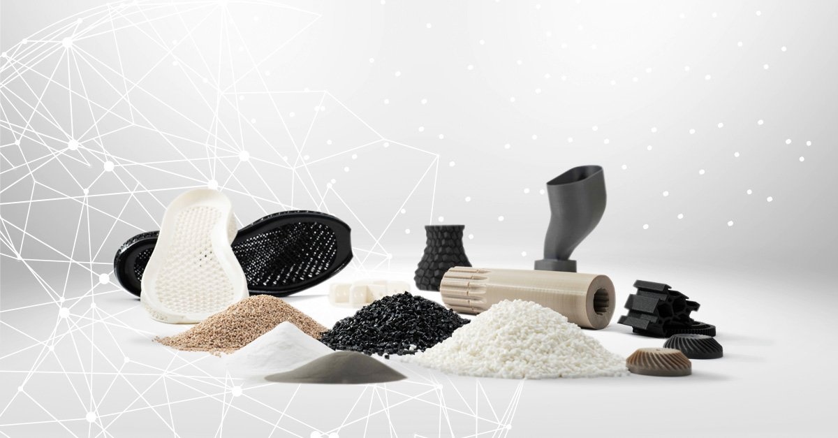 Innovative and sustainable plastics for industrial additive manufacturing